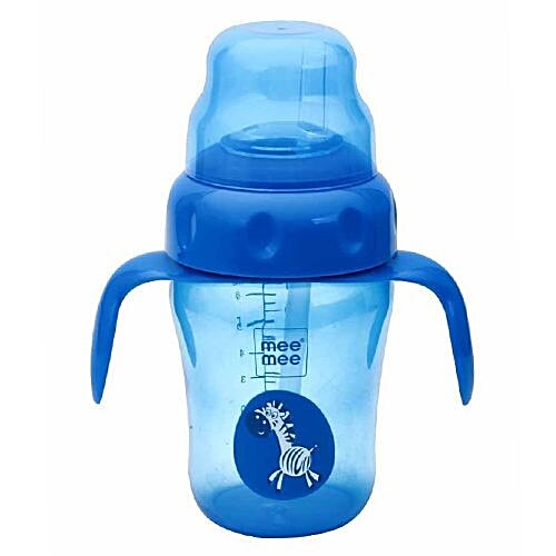 Buy Mee Mee Baby 2 In 1 Spout Straw Sipper Cup Blue 210 Ml Online At Best Price of Rs 299 ...