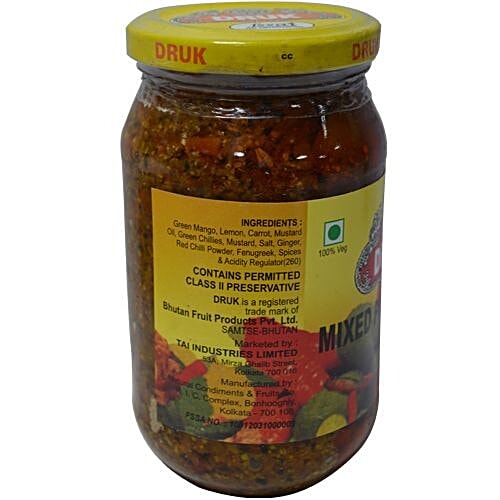 Buy Druk Pickle - Mixed In Oil Online at Best Price of Rs 110 - bigbasket