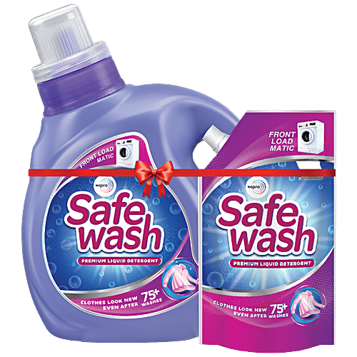 Buy Wipro Safewash Matic Front Load Liquid Detergent bottle Online at ...