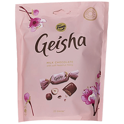 Buy Fazer Geisha Milk Chocolate 160 gm Online at Best Price. of Rs 549 ...
