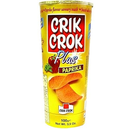 Buy Crik Crok Plus Chips Paprika 100 Gm Online At Best Price of Rs null ...