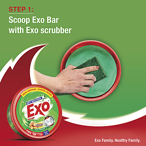 Buy Exo Dish Wash Bar Touch Shine 700 Gm Online At Best Price of Rs 137 ...
