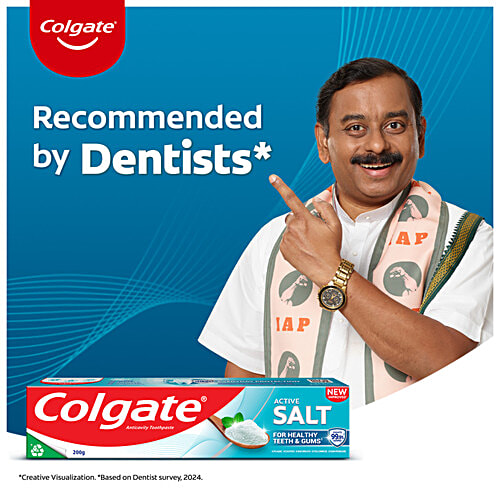 Buy Colgate Active Salt Toothpaste, Germ Fighting Toothpaste for ...