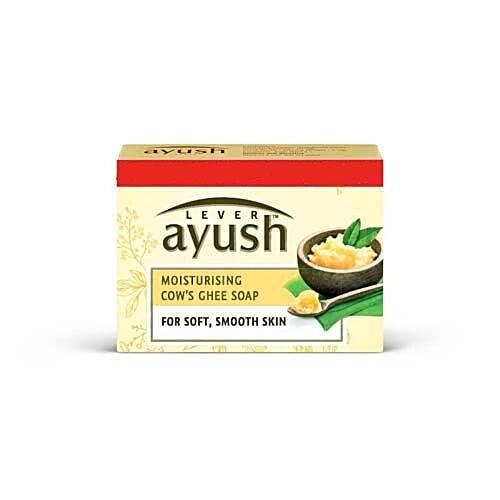 Buy Lever Ayush Soap Moisturising Cows Ghee 100 Gm Online At Best Price ...