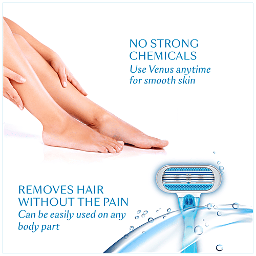 Buy Gillette Venus Aloe Vera Razor Blades - Smooth, For Women, Shaving ...