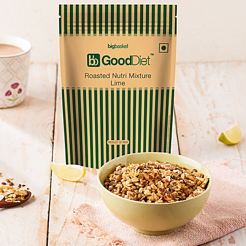 Buy Gooddiet Snacks Roasted Nutri Mixture Lime 125 Gm Online At Best ...