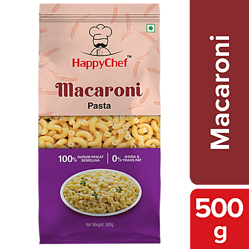Buy Happy Chef Pasta Macaroni 500 Gm Online At Best Price of Rs 85 ...