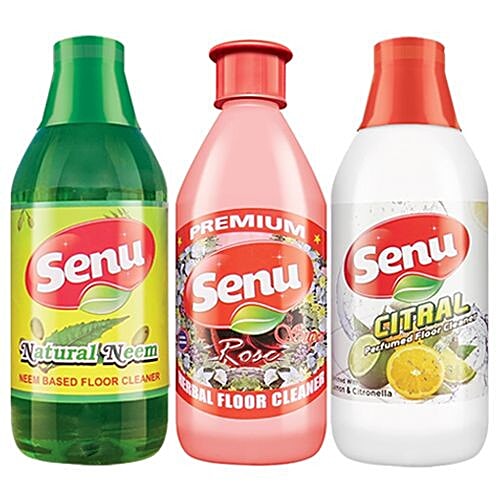 Buy Senu Floor Cleaner - Natural Neem + Rose + Citral Online at Best ...