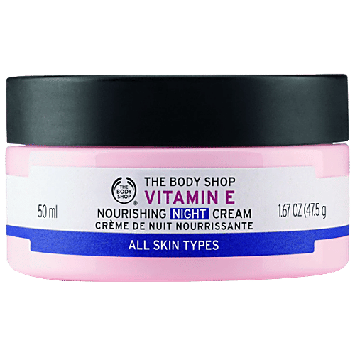 Buy The Body Shop Night Cream - Vitamin E 50 ml Online at Best Price ...
