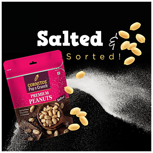 Buy Cornitos Peanut Premium Salted 150 Gm Online At Best Price of Rs ...