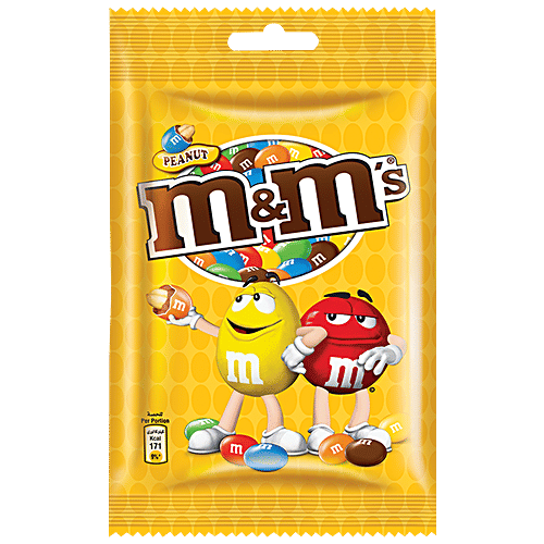 Buy Mms Milk Chocolate Peanut Coated 100 Gm Pouch Online At Best Price ...