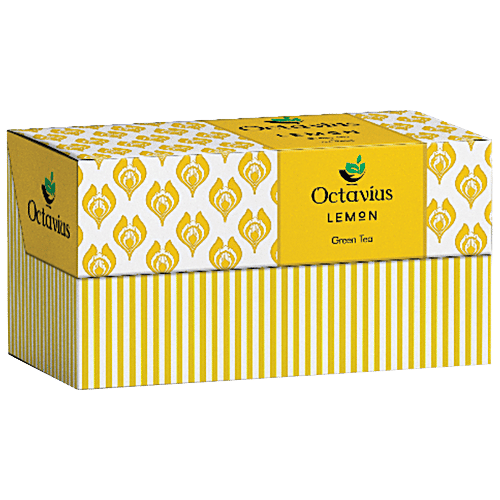 Buy Octavius Green Tea Lemon 25 Tea Bags Online At Best Price of Rs 179 ...