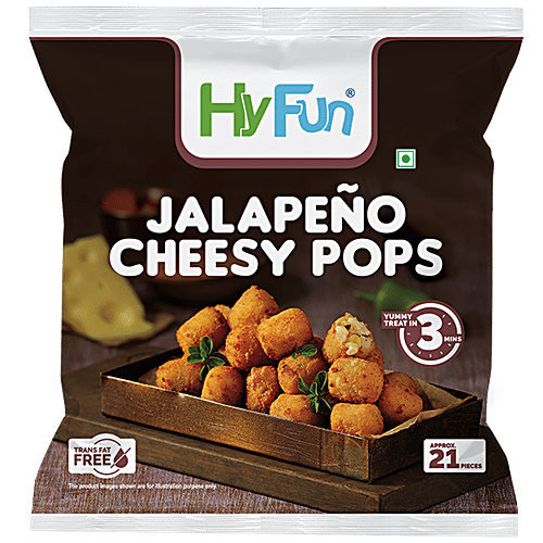 Buy Hyfun Jalapeno Cheesy Pops 250 Gm Pouch Online At Best Price of Rs ...