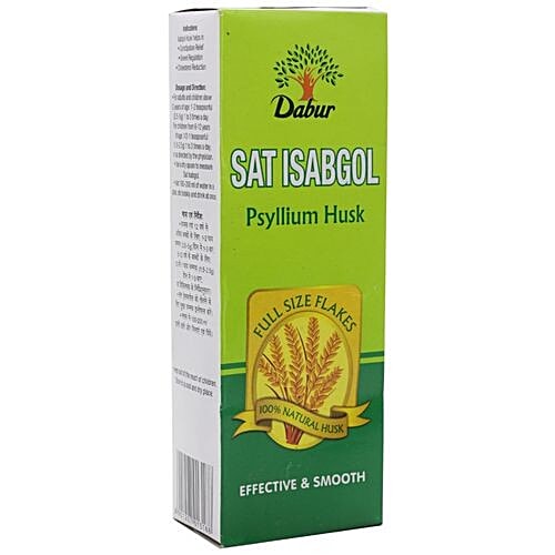 Buy Dabur Sat Isabgol Effective Relief From Constipation 200 Gm Online ...