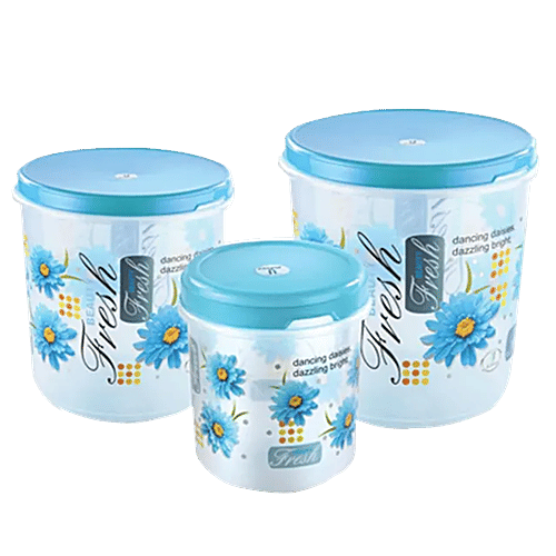 Buy Joyo Storewell Storage Container - Assorted Colour 3 pcs Online at ...