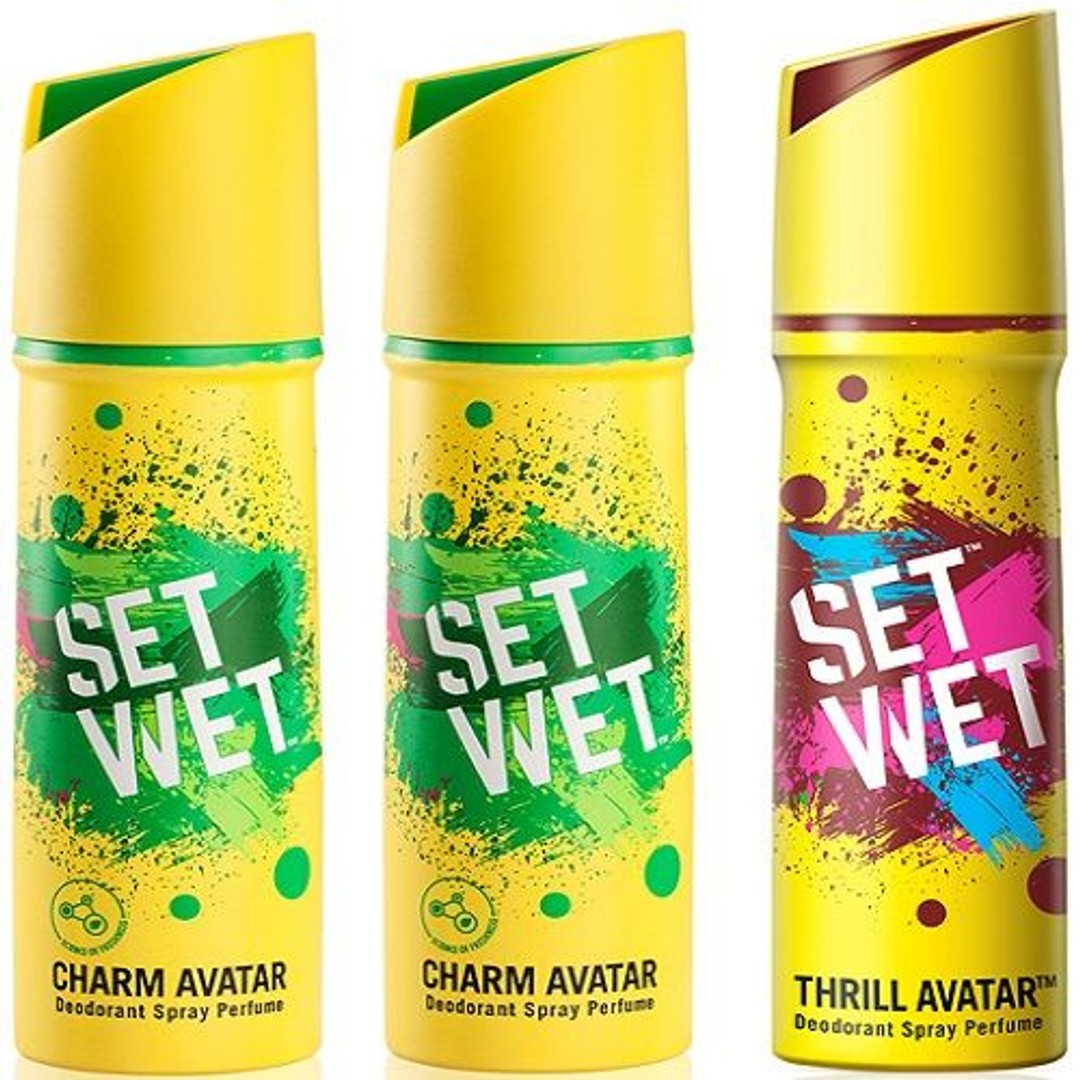 Buy Set Wet Perfume Spray - 2 Charm Avatar + 1 Thrill Avatar Free ...