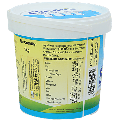 Buy Cavins Curd Premium 1 Kg Bucket Online At Best Price - bigbasket