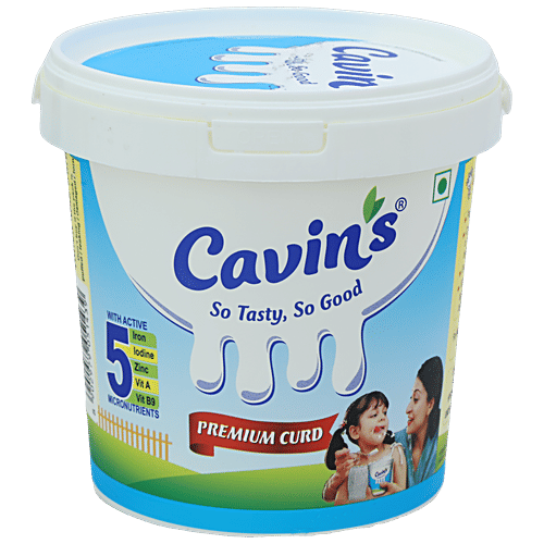 Buy Cavins Curd Premium 1 Kg Bucket Online At Best Price of Rs 115 ...