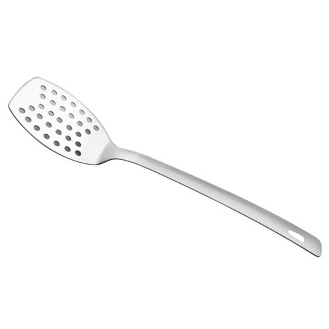 Buy Shri Sam Perforated Turner Steel Little Diana Kitchen Tool 1 Pc ...