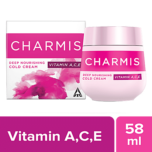 Buy Charmis Deep Nourishing Cold Cream - Vitamin A, C, E Online at Best ...