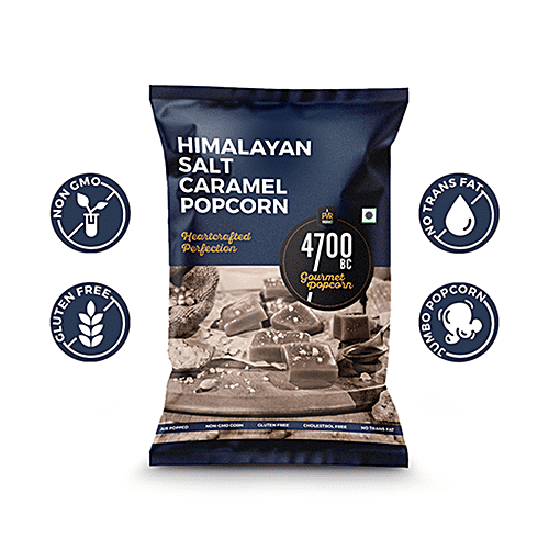 Buy 4700Bc Popcorn Caramel Popcorn Himalayan Salt 125 Gm Online At Best ...