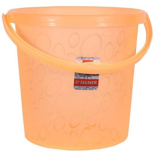 Buy Cello Bucket - Designer, Orange Online at Best Price of Rs 242 ...