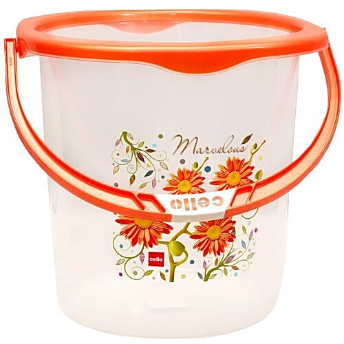 Buy Cello Bucket - Floris, Orange Online at Best Price of Rs null ...
