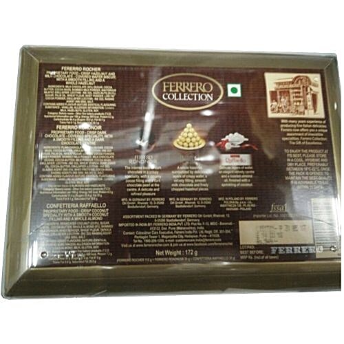 Buy Ferrero Rocher Crispy Wafer A Deliciously Crunchy Whole Hazelnut ...