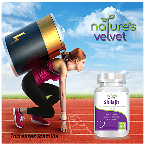 Buy Natures Velvet Capsules Shilajit Pure Extract For Youth And Stamina ...