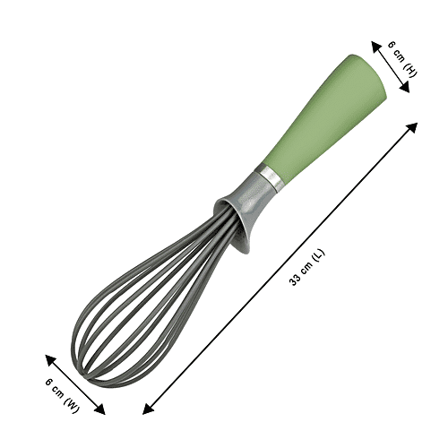 Buy H&B Mixing Egg Beater - Whisk, Big, Nylon, Green Online at Best ...