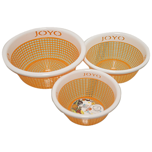 Buy Joyo Fruit Loop Basket Set Utility Assorted 3 Pcs Online At Best ...