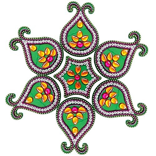 Kalash Design Rangoli