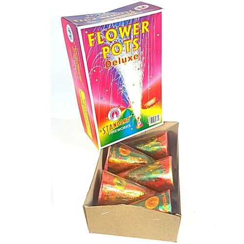 Buy STANDARD FIREWORKS Flower Pots - Deluxe /Anar Online at Best Price ...
