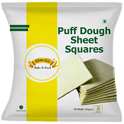 Buy UNROLL Puff Sheet Squares Online at Best Price of Rs 286 - bigbasket