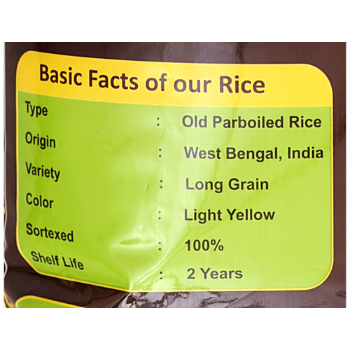 Buy Bongo Bhog Premium Minikit Parboiled Rice 5 Kg Online At Best Price ...