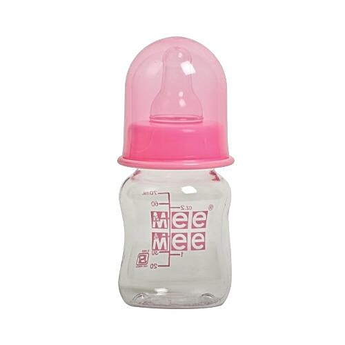 Buy Mee Mee Feeding Bottle Pink 70 Ml Online At Best Price of Rs 149 ...