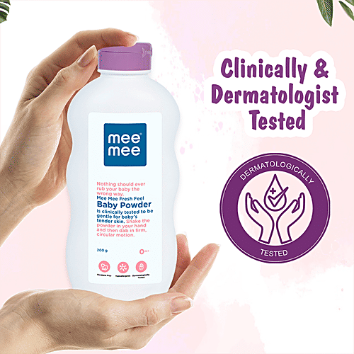 Buy Mee Mee Baby Powder Fresh Feel 200 Gm Online At Best Price - bigbasket