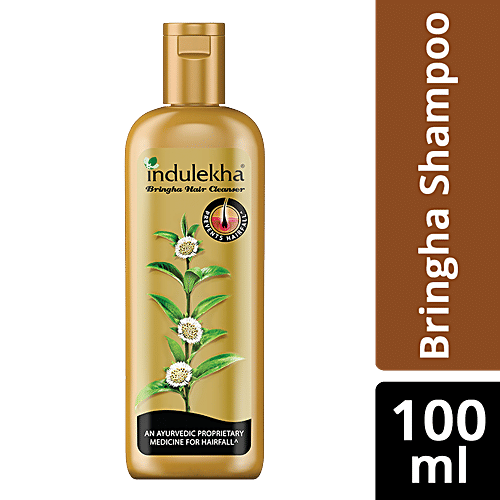 Buy Indulekha Shampoo Bringha Anti Hairfall 100 Ml Online At Best Price ...