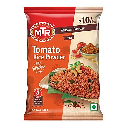 Buy Mtr Powder Tomato Rice 25 Gm Online At Best Price of Rs 15 - bigbasket