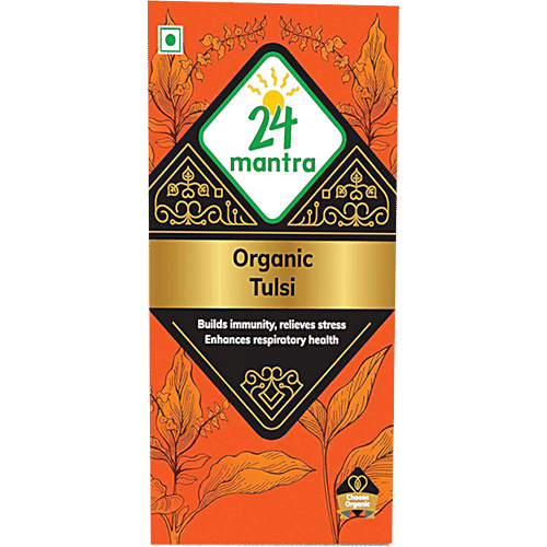 Buy 24 Mantra Organic Tulsi Tea Online at Best Price of Rs 120 - bigbasket