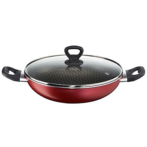 Buy Tefal Simply Chef 20 cm Non-Stick Kadhai - Rio Red Online at Best Price of Rs 1349 - bigbasket