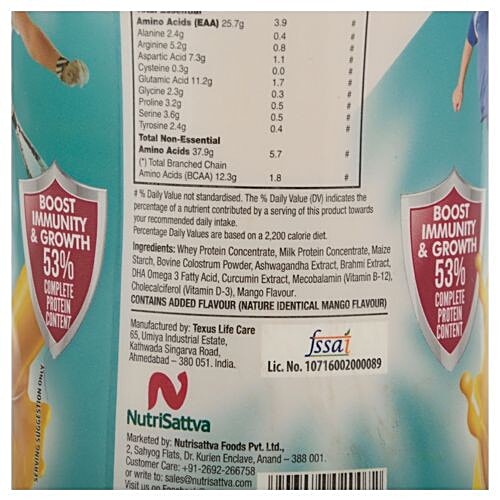 Buy Proliva High Protein Nutrition - Active Kids, Mango Online at Best ...