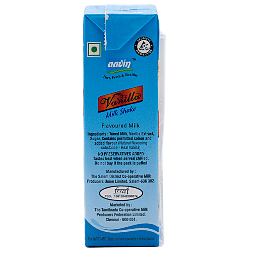 Buy Aavin Milk Drink - Vanilla Flavoured Online at Best Price of Rs 30 ...