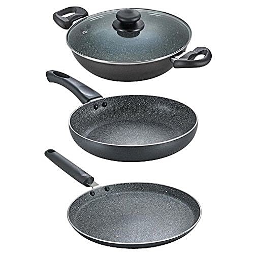 Buy Prestige Build Your Kitchen Set Granite Nonstick Omega Deluxe 3 Pcs ...