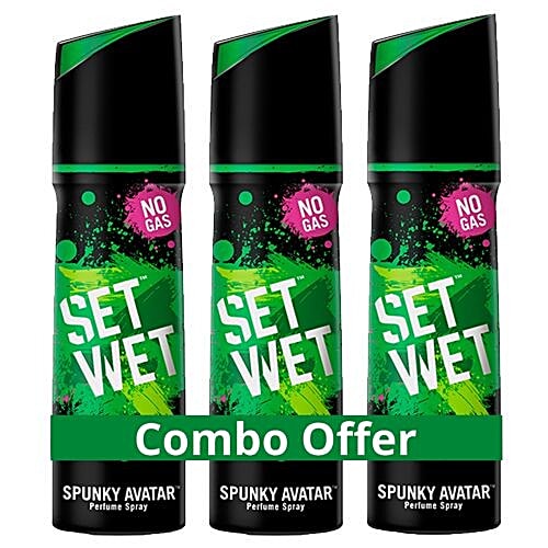Buy Set Wet Perfume Spray Spunky Avatar 120 Ml Each Online At Best ...