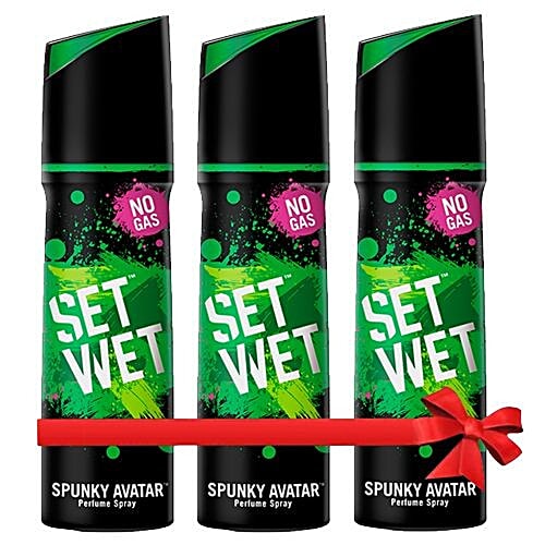 Buy Set Wet Perfume Spray Spunky Avatar 120 Ml Each Online At Best ...