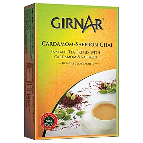 Buy Girnar Instant Tea Bag - Premix With Saffron Online at Best Price ...