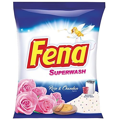 Buy Fena Super wash Detergent Powder - Rose & Chandan Online at Best ...