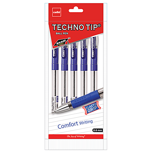 Buy BIC Cello Techno Tip Ball Pen - Blue Online at Best Price of Rs 50 ...