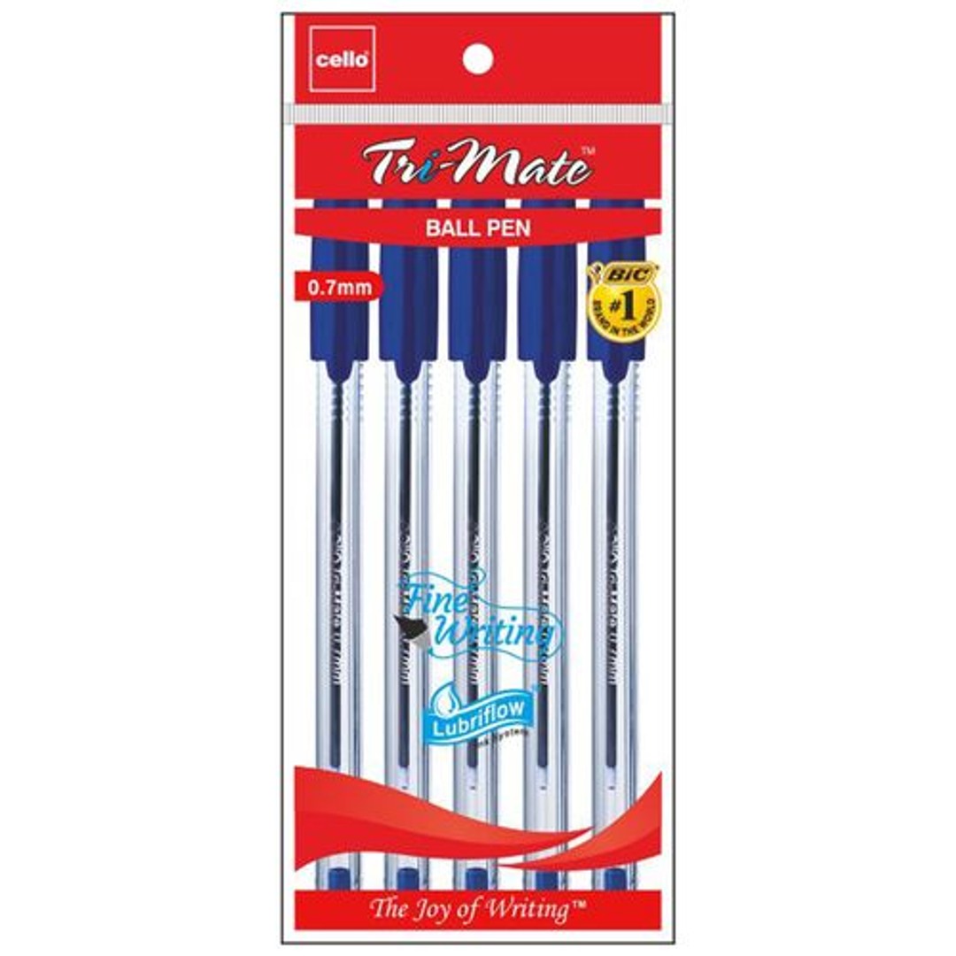 Buy BIC Cello Ball Pen - Trimate, Blue Online at Best Price of Rs 25 ...